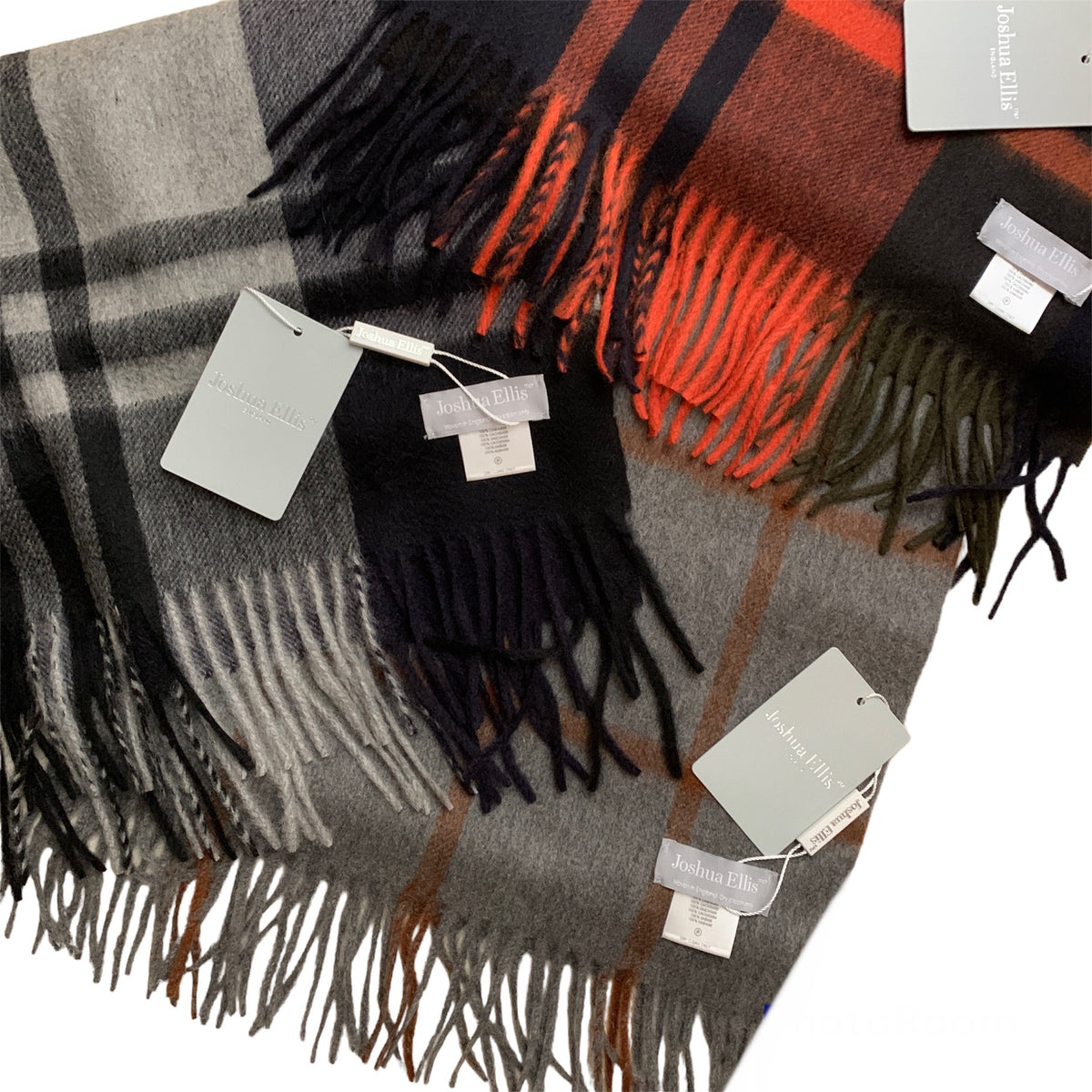Joshua Ellis Cashmere Scarfs (190×35 cm) – Vinson House